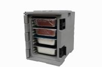 China Insulated Food Pan Carrier 82 Qt Hot Box For Catering Food Box 3 layers for sale