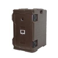 China 120L Catering Turnover Insulation Box School Cafeteria Ice Meal Hotel Dining Vertical Food Box for sale