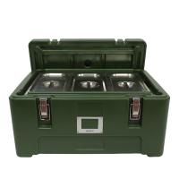 China Factory Directly Sale 30L Insulated Food Transport Containers Hot Food Transport Container Green for sale