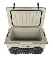 China 32LBS 45L Durable Hard Cooler Box With  Built-In Bluetooth Speaker For Outdoor Adventures for sale