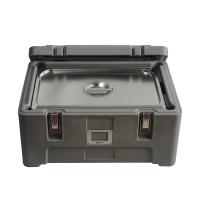 China Factory Supply 30L PU Foam Catering Restaurant Keep Warm Thermal Transport Container Top Loading Food Pan Carrier For Fast Delivery for sale