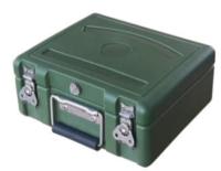 China KWD211 Roto Molding Military Aviation Safety Protection Box Green for sale