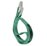 China Blue Synthetic Lifting Sling Flat Pattern Ideal for Heavy Load Rigging and Safe Material Movement in Industrial Settings for sale