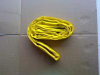 China Flexible Yellow Polyester Endless Round Sling 3000Kg For Port Loading for sale