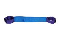 China Soft 1 Ton Polyester Lifting Sling Polyester EN1492-2 Acid Resistance for sale