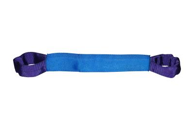China Soft 1 Ton Polyester Lifting Sling Polyester EN1492-2 Acid Resistance for sale