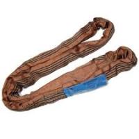China Brown 6 Ton Polyester Endless Round Sling For Large Steel Bars Eco Friendly for sale