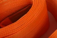 China 12 Ton 7:1 Double Eye Webbing Sling Manufacturer | CE / GS Certified Polyester Lifting Sling Supplier in China for sale
