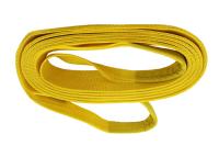 China 3 Ton Double Eye Polyester Flat Webbing Sling For Lashing for sale