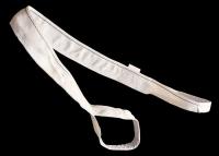 China White Color Polyester Flat Webbing Sling TSEWS1000 Double Plies Slings for sale