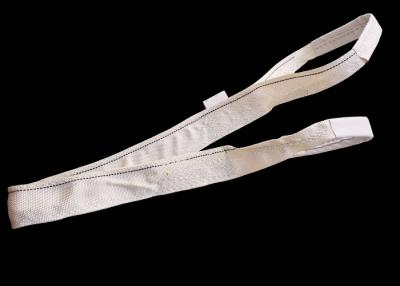 China 30mm Width Polyester Flat Webbing Sling Flat Eye And Eye Webbing Belt for sale