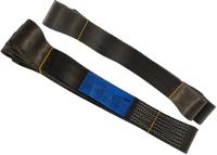 China Black Color Endless Webbing Sling 0.5 Ton Cargo Webbing Sling EN1492-1 Standard for sale