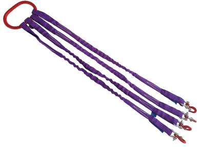 China Flat Webbing Polyester Lifting Sling for sale