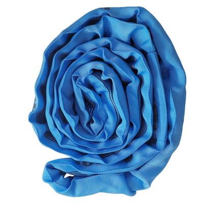 China High Strength Polyester Endless Slings With Flat Woven Pattern On Sleeve for sale