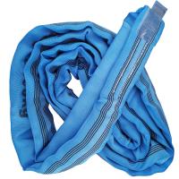 China AS4497.1 WLL 8T Flexible Endless Lift All Round Slings 100% Polyester for sale
