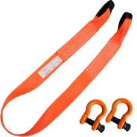 China Unmatched Strength for Ultimate Off-Road Recovery: Industrial-Grade Tow Straps & Recovery Belts for sale