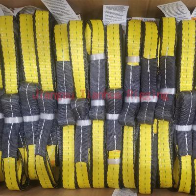 China Heavy Duty Lifting Polyester Lifting Sling Featuring Customizable Working Load Limit and Excellent UV Resistance Suitable for Rigging for sale