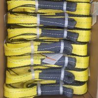 China Heavy Duty Lifting Polyester Lifting Sling Offering Elongation Less Than 7 Percent Suitable for Industrial Lifting Needs for sale
