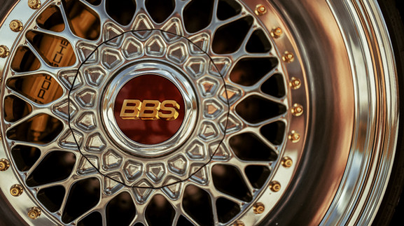 Red Porsche BBS wheels -brwheel slant lip 18 inch