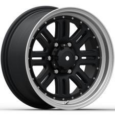 China 17 Inch Off Road Black Wheels 4x4 Aftermarket Aluminum Truck Rims 6 Lugs for sale