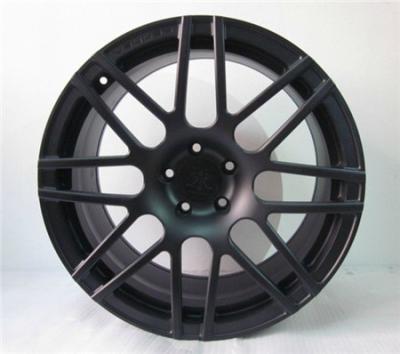 China BA16/19 inch Matt Black Monoblock wheels /Renren style forged 8 spoke wheels/Caterham rims/Aluminum alloy 6061 T6 for sale
