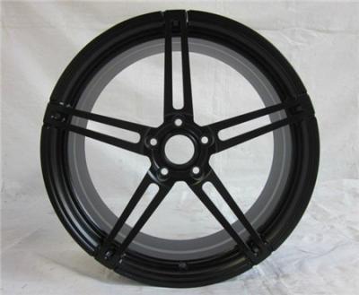 China BA13/17 inch to 22 inch Bright black Monoblock wheels /Alfa Romeo forged wheels/5 spoke rims/Aluminum alloy 6061 T6 for sale