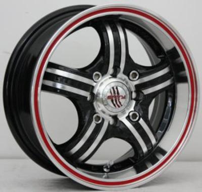 China BC18 SUZUKI Toyota Honda mini 14*6J 4*100 108 deep dish casting wheels Black for sale
