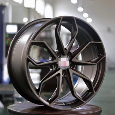 China BA54 HRE Design style Forged Monoblock Rim Brown Custom Benz BMW Audi Wheel for sale