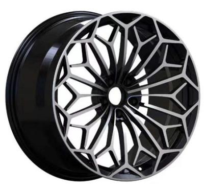 China BA57 Black Deep concave Forged Monoblock Rim Custom Benz BMW Audi Wheel for sale