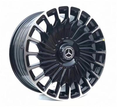 China BA59 Black Forged Monoblock Rim Custom Benz CLA GLA GLB GLC GLE GLS AMG Wheel for sale
