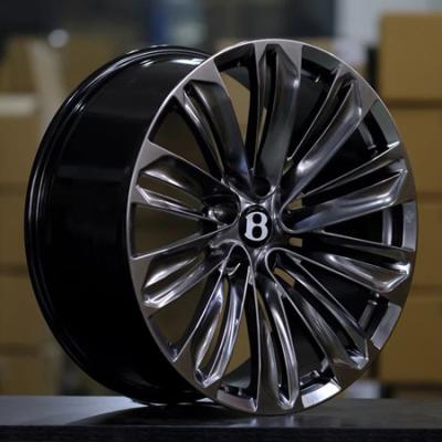 China BA62 Gun metal Bentley Bentayga 22 Inch Wheels Custom Forged Monoblock Rim for sale
