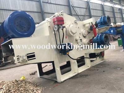 China wood crusher machine can crush wood log into wood chips directly for sale
