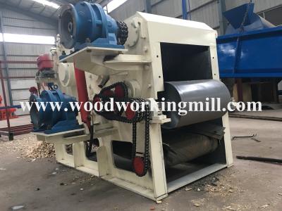 China wood crusher machine can crush wood log into wood chips directly for sale