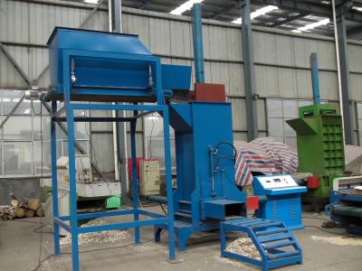 China Wood shaving packing machine with auto-weighting design for sale