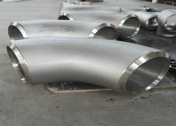 Nickel Alloy Steel Pipe Fittings Seamless 90° LR Elbow 1" SCH10S For Oil 0