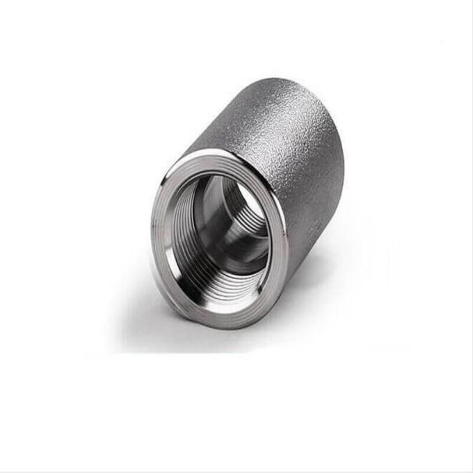 304/304L Stainless Steel Coupling FNPT, 1/2 3000# Pipe Fitting 0