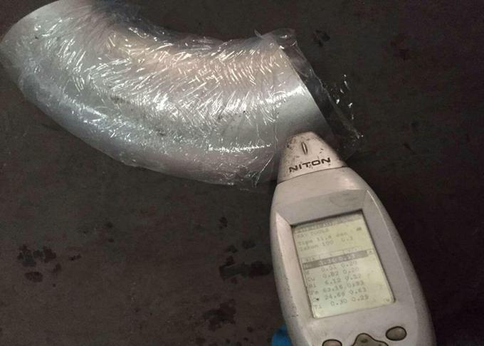 Inconel 625 Long Radius Alloy Steel Pipe Fittings UNS N06625 90 Degree Elbow 0