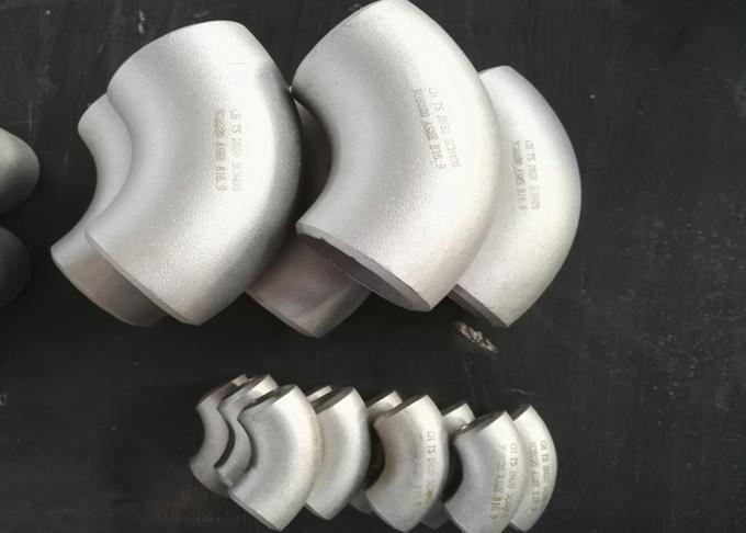 Alloy C276 Pipe Fittings Nickel Alloy 90 Deg Long Radius Elbow ASME B 16.9 0
