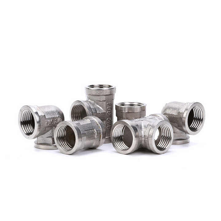 Wholesale Stainless Steel Nickel Plated Plumbing Fittings 3/8''-1'' Threaded Elbow Copper Nickel Alloy Pipe Fitting