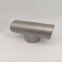 China Butt-welding Equal Tee Silver Gas Water Heating Pipe Fitting Equal 90 Degree for sale