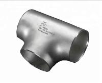 China Butt Welding Pipe Fittings Straight Tee 10