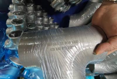 China Nickel Alloy Butt Welding Fittings BW Tee 3/4