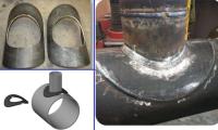 China Carbon Steel Pipe Fitting Pipe Branch Reinforcing Pad  Carbon Steel A516 Gr70 For Connection for sale