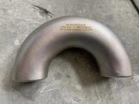 China Stainless Steel Pipe Fittings 180 Degree BW Elbow OD80X3MM  ASTM A182 F304 for sale