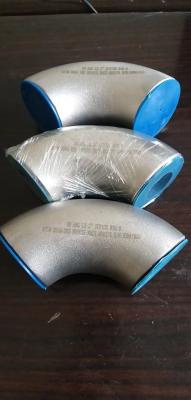 China Nickle Alloy Steel Pipe Fittings 90 LR SMLS Elbow 5