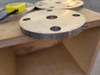 China Alloy Steel Pipe Fittings FFBL CLASS600 DN200 B564 N10276  Flanges for sale