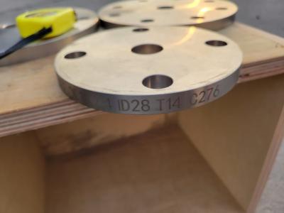 China Alloy Steel Pipe Fittings FFBL CLASS600 DN200 B564 N10276  Flanges for sale