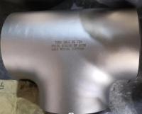 China Stainless Steel Pipe Fittings Equal Tee DN 150 SCH10S A403 Grade WP316L Seamless Fittings for sale