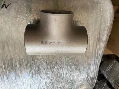 China Butt Welding Fitting Equal Tee A403 WP316 1” ASME B16.9 SCH10S - SCH160 for sale