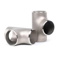 China Duplex Stainless Steel Pipe Fittings Equal Tee  UNS S31254 ASME B16.9 for sale